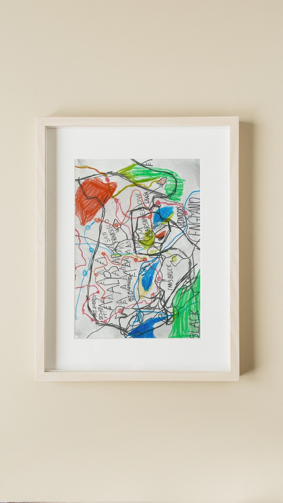 Creative Map Art/original Handmade Map Art/abstract Cartography/unique ...