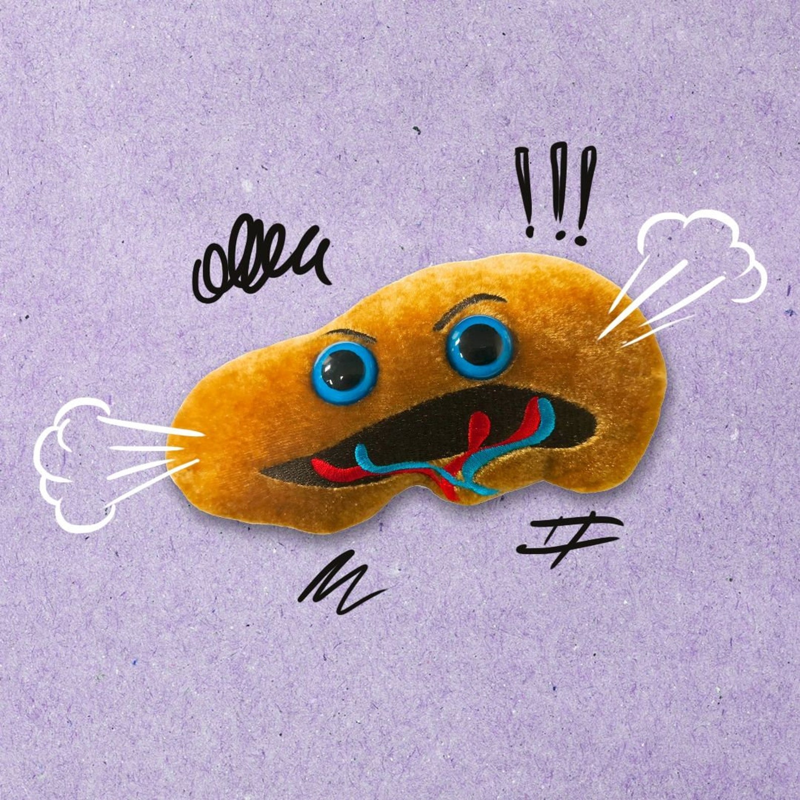 Giantmicrobes Spleen Plush, Splenectomy, Get Well Gifts, Immunologist ...