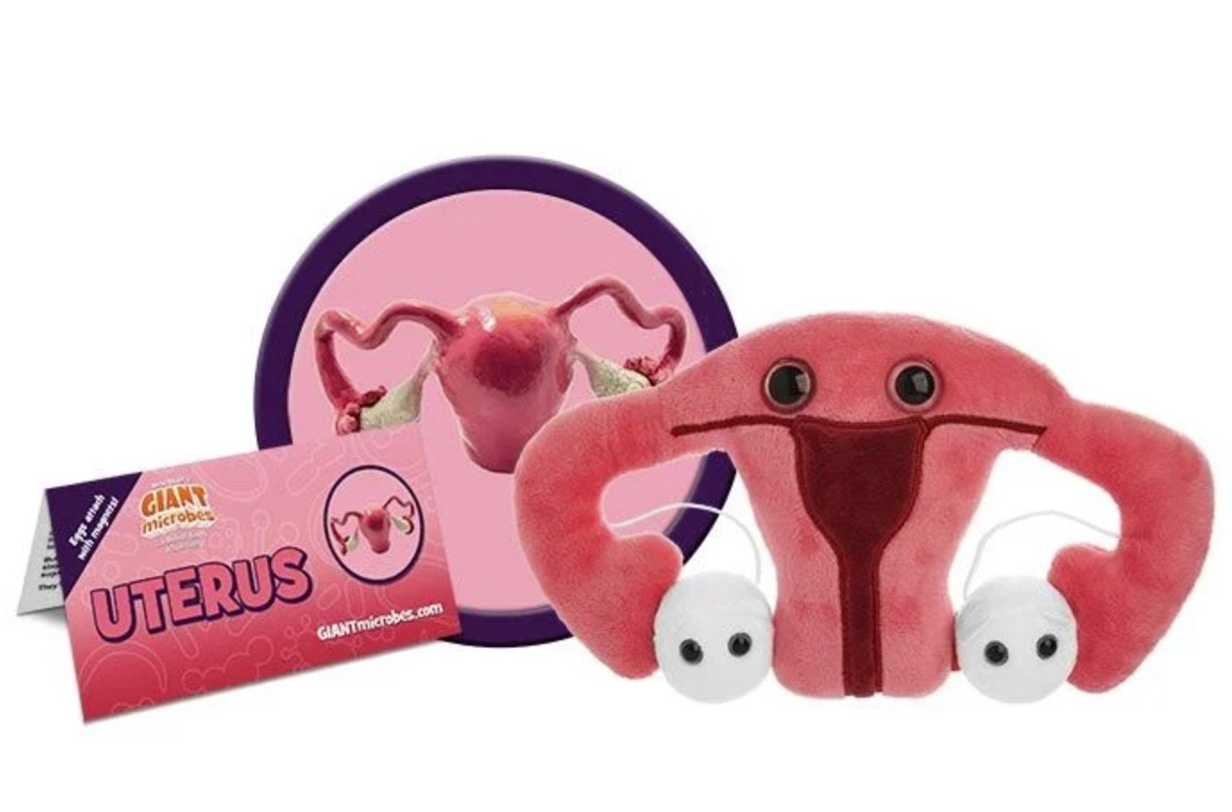 Giantmicrobes Uterus Plush, Uterus Gifts, Hysterectomy Gifts, Obgyn ...