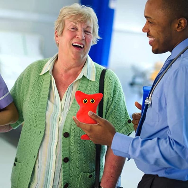 Giantmicrobes Appendix Plush, Appendix Stuffed Animal, Organ Toy, Funny ...