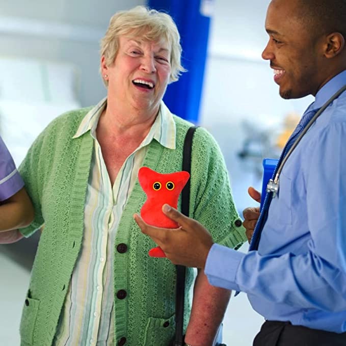 Giantmicrobes Appendix Plush, Appendix Stuffed Animal, Organ Toy, Funny ...