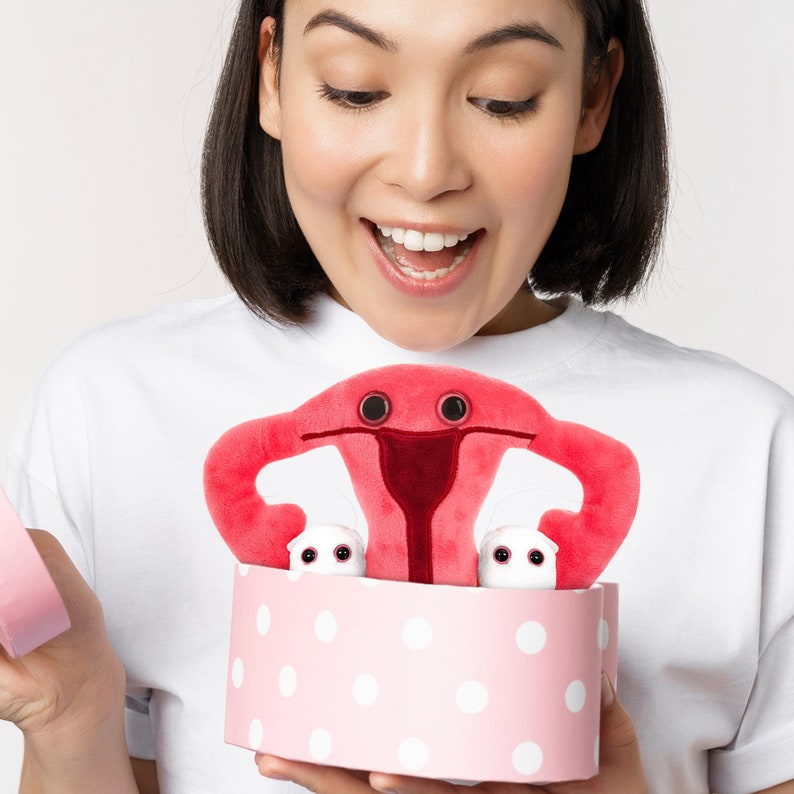 Giantmicrobes Uterus Plush, Uterus Gifts, Hysterectomy Gifts, Obgyn ...