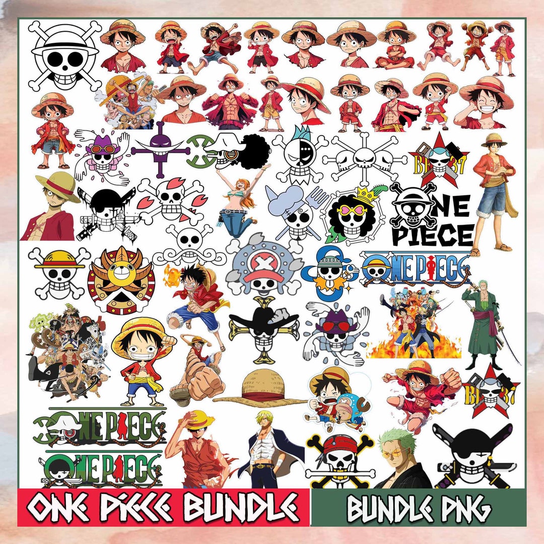 Mega One Piece Svg Bundle, Anime Svg, Anime Vector, Anime Cutfile ...