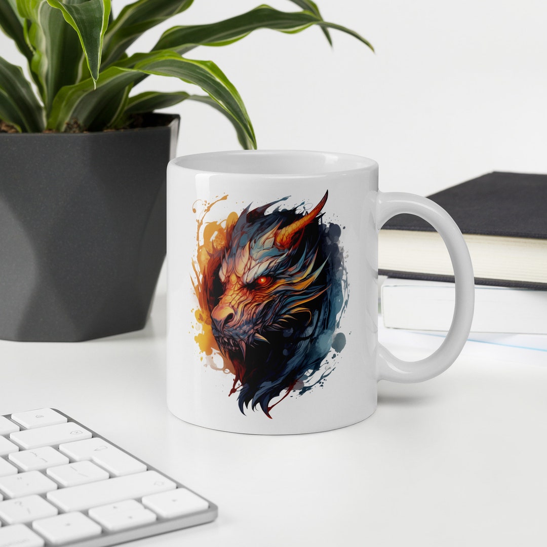 Dragon Coffee Mug Chinese Dragon Gift, Year of the Dragon, Dragon Year ...