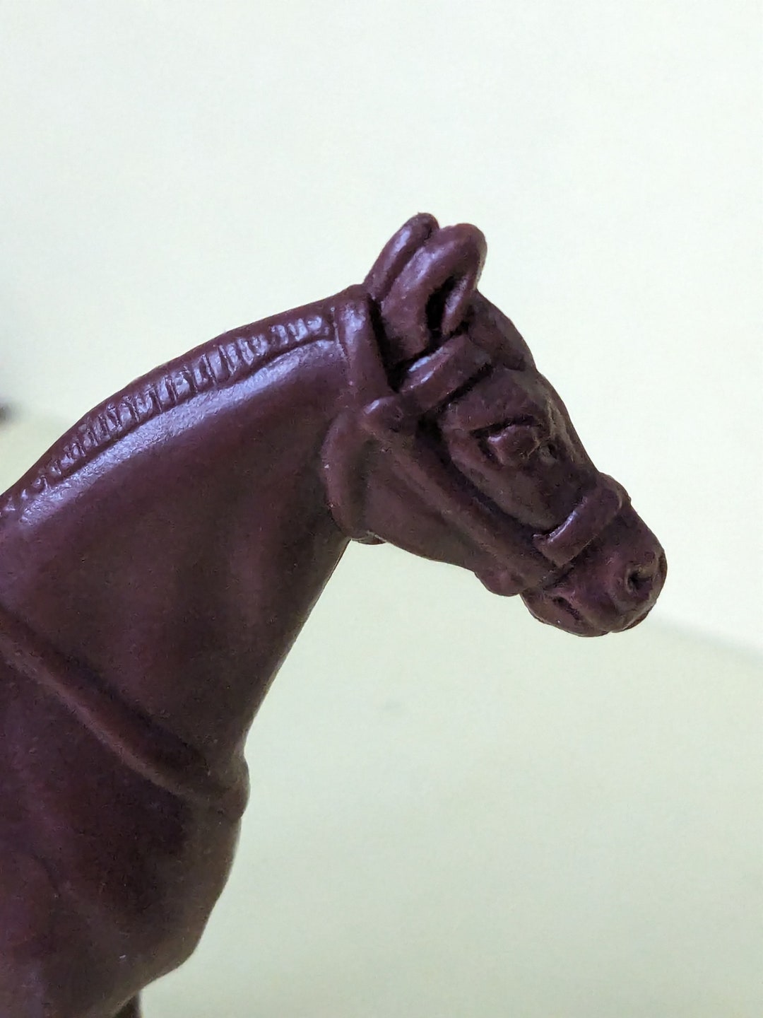 Miniature Western Cowboy Brown Plastic Horse Made in Usa - Etsy