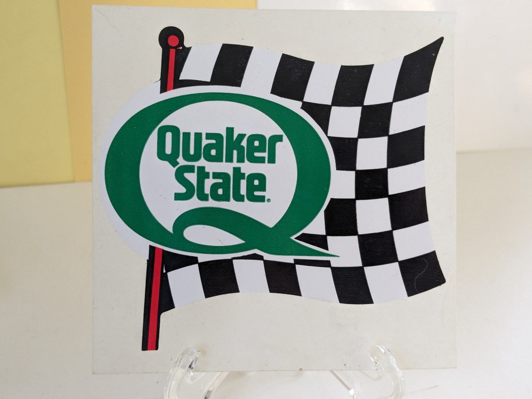 Quaker State 4 Vintage Unused Racing Sticker - Etsy