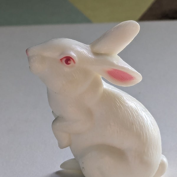 Plastic Rabbit Figurine - Etsy