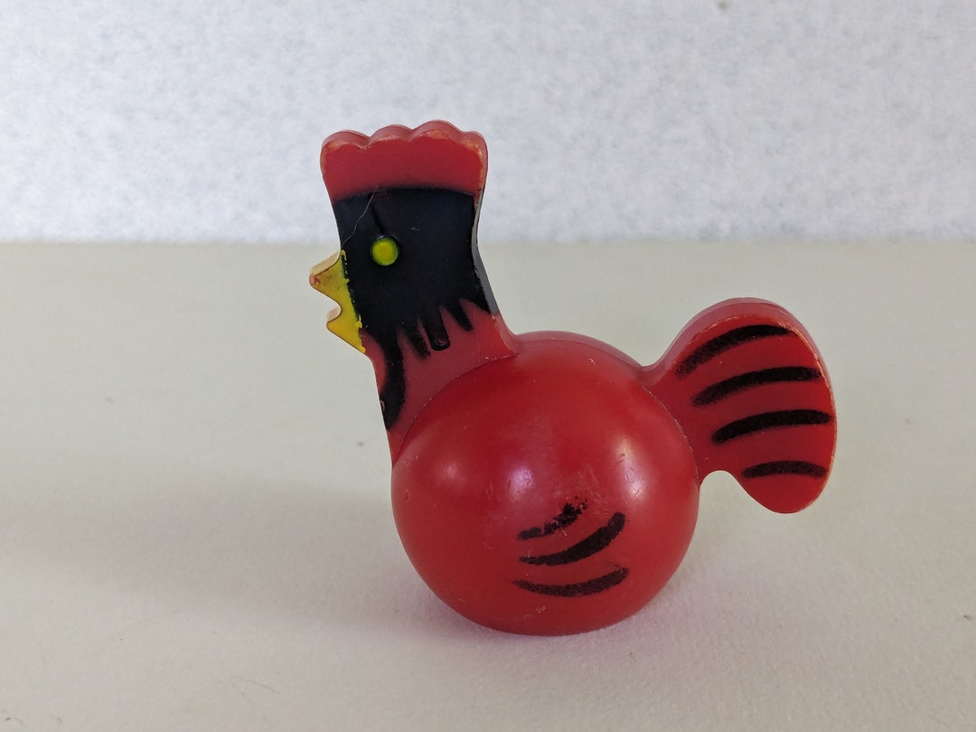 Fisher Price Red Rooster Very Good Condition - Etsy
