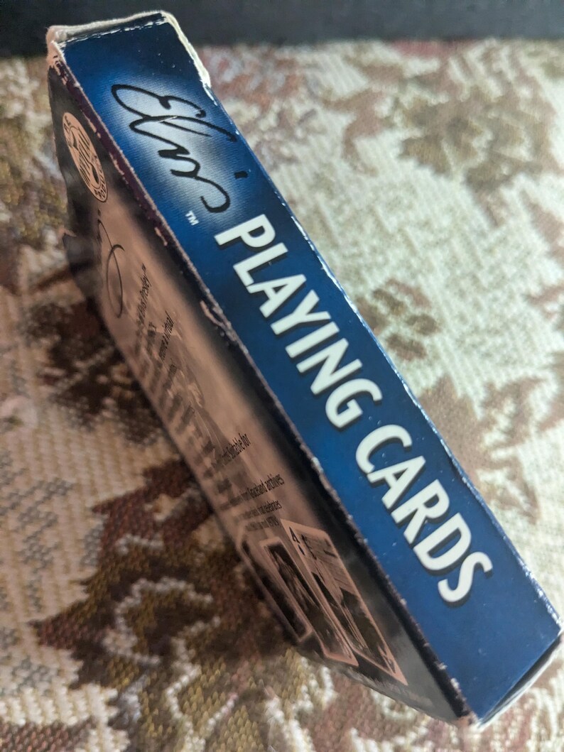 Official Elvis Presley Playing Cards - Etsy