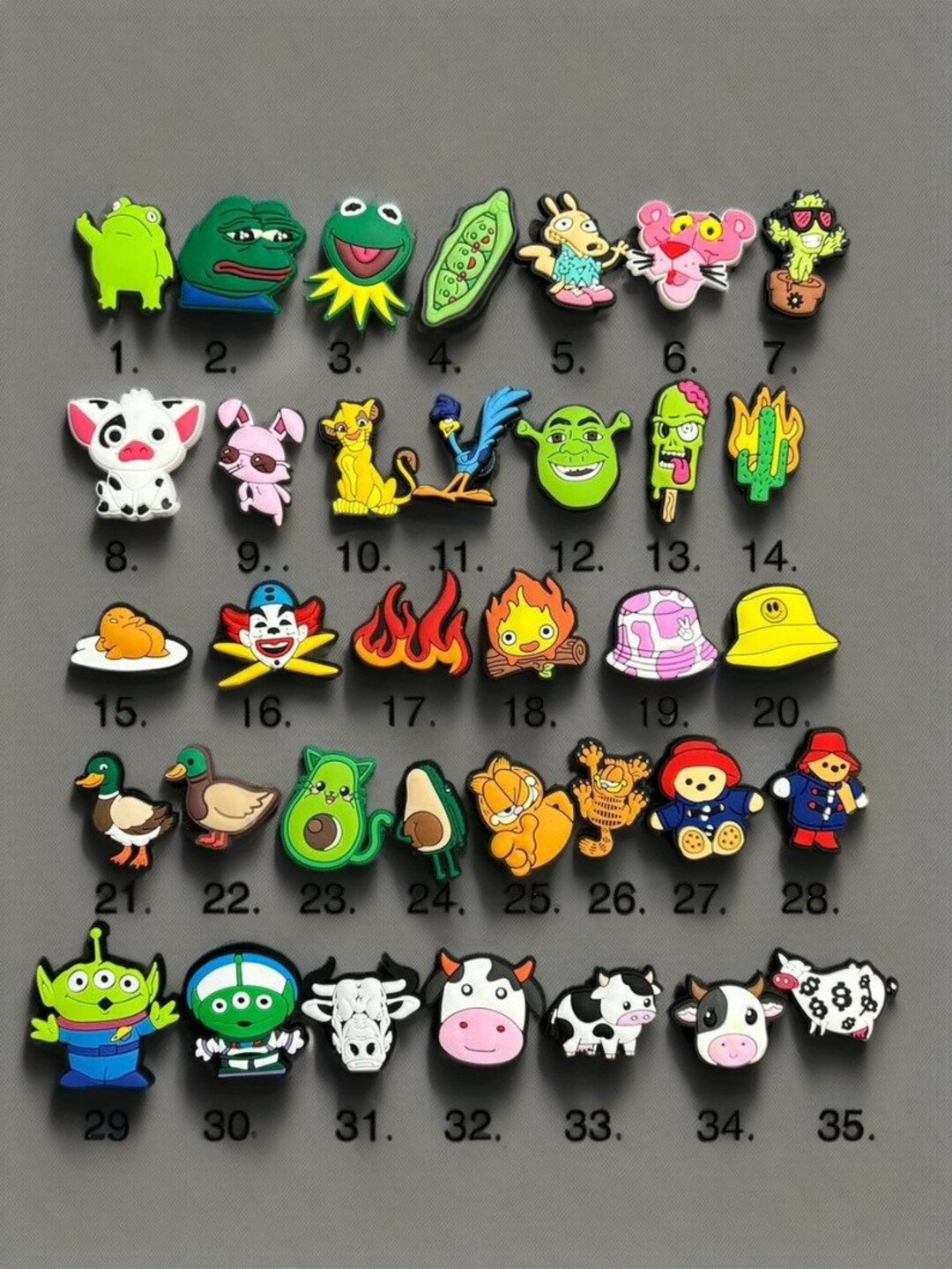 Croc Shoe Charms Crocs Pvc Rubber, Weed, Smoking, Chill 420, Leaf Cool ...