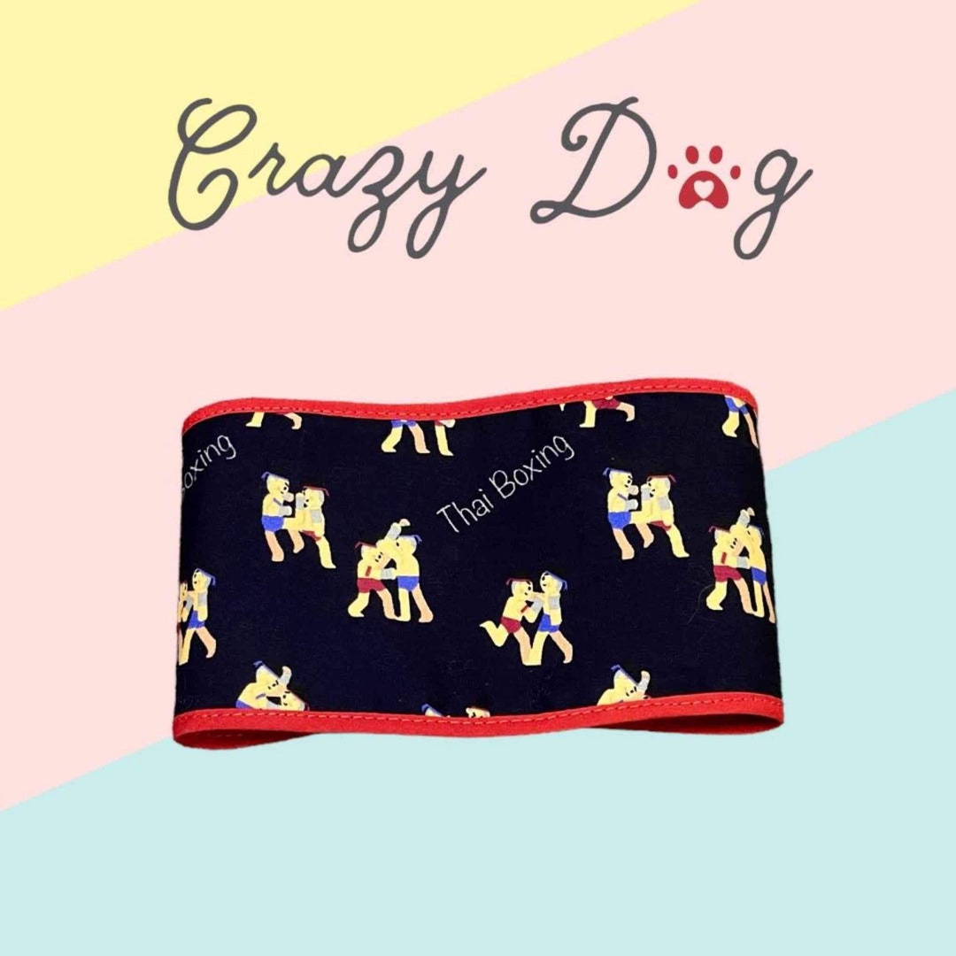 Thai Boxing, Stylish Male Dog Sash: Male Belly Bands, Reusable ...