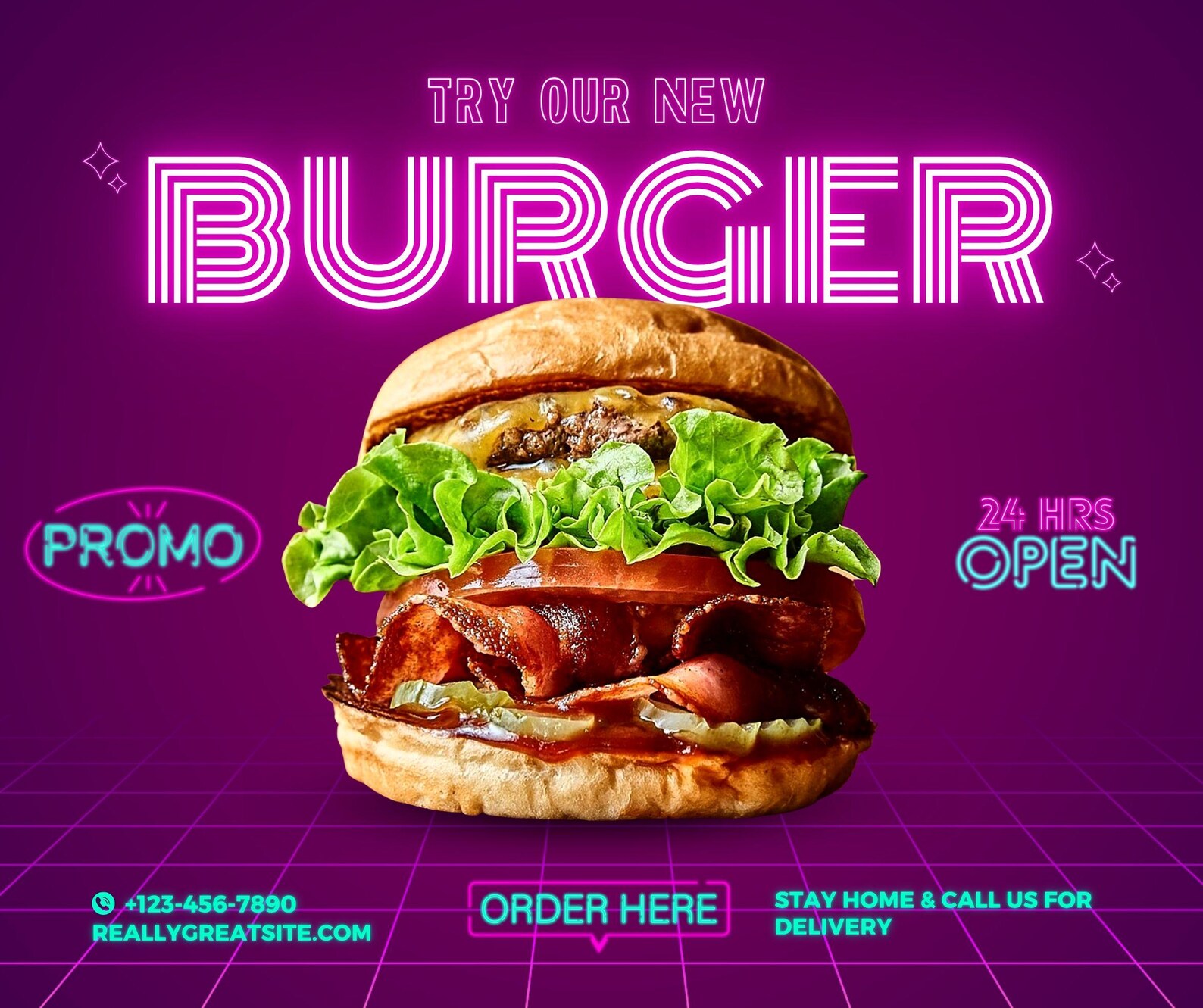 Burger Menu Templates: Restaurant Marketing, Editable Canva Design (PDF ...