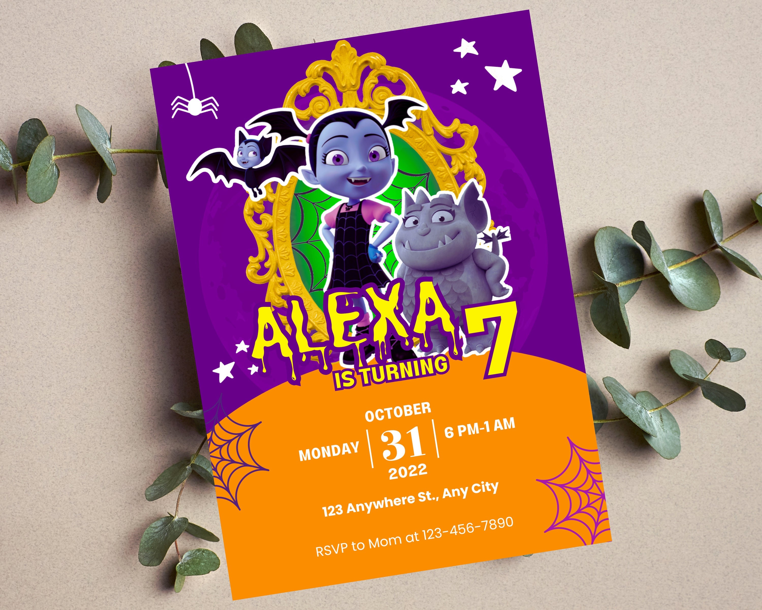 Editable Printable Birthday Invitation Template - Etsy