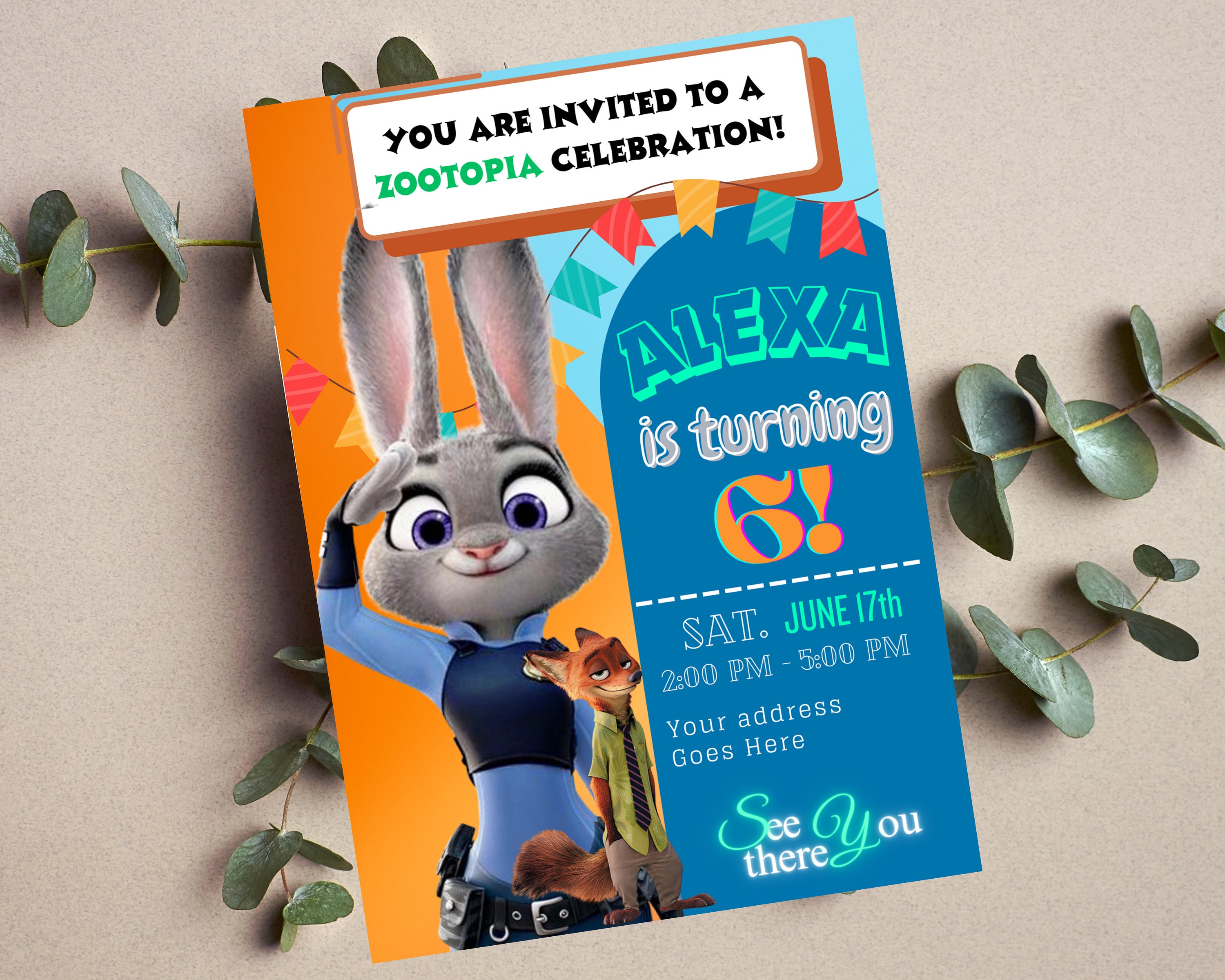 Editable Printable Birthday Invitation Template - Etsy