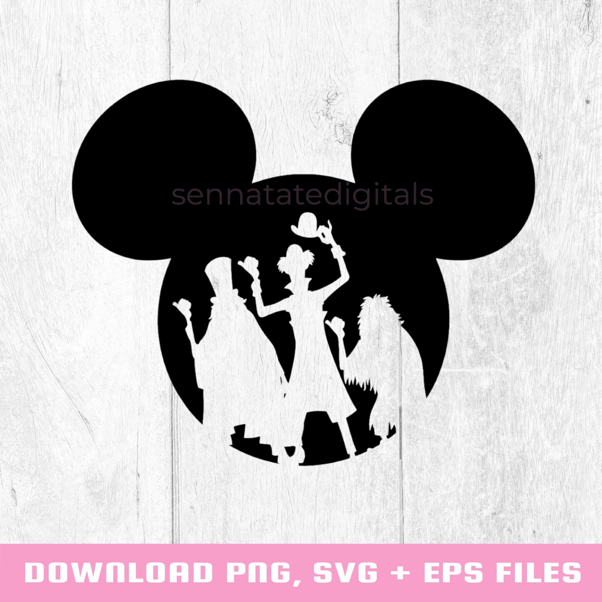 Haunted Mansion Inspired SVG PNG Hitchhiking Ghosts Svg Png Magical ...