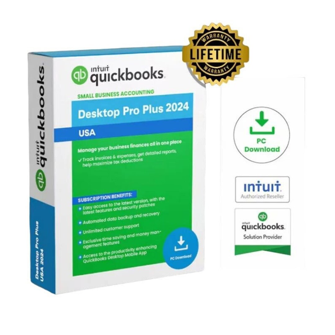Quickbooks Desktop Pro Plus 2024 US Latest Version - Etsy