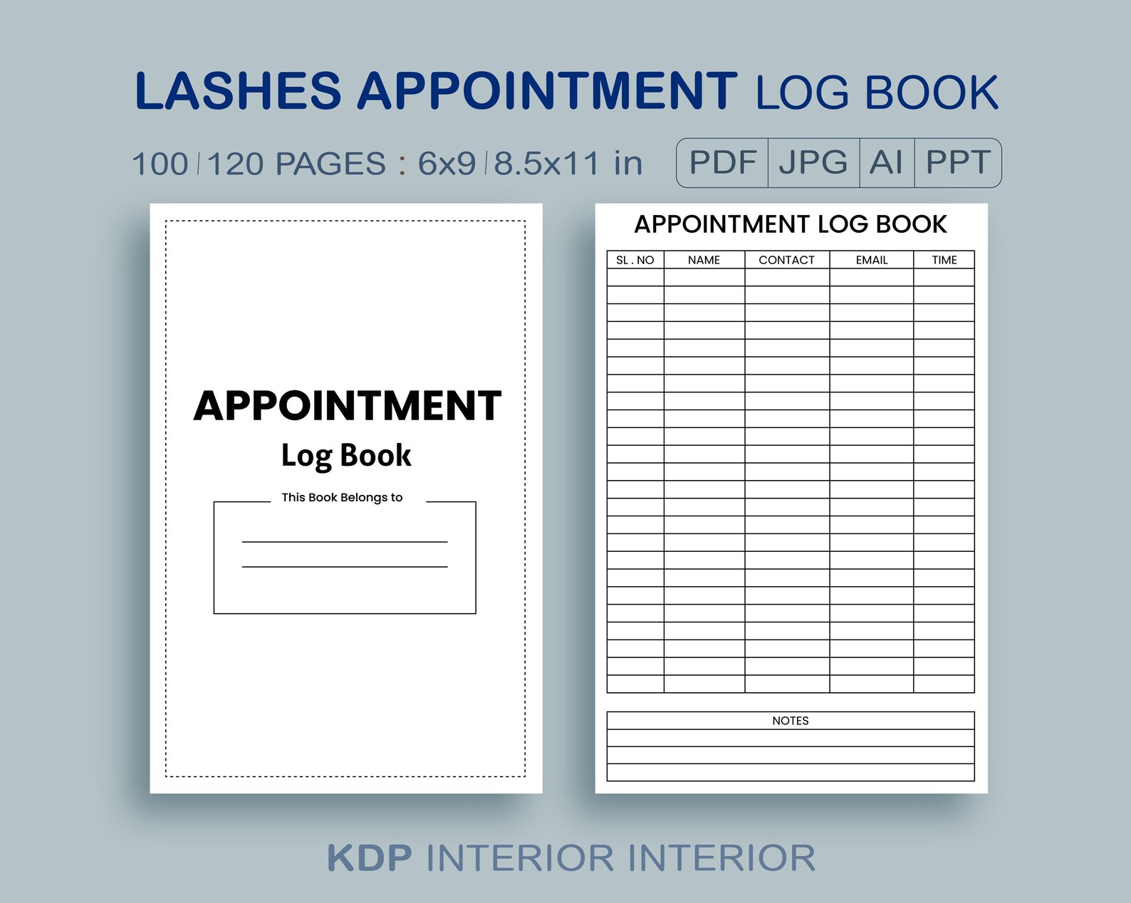 Salon Appointment Log Book: Client Tracker, Weekly Organizer (PDF) - Etsy