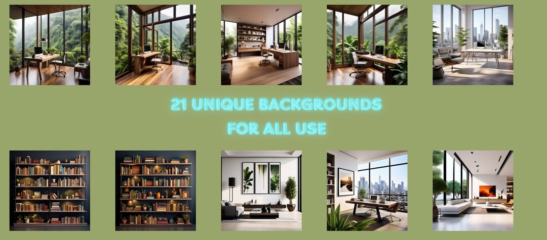 Buy 21 Zoom Backgrounds Stunning Backgrounds Virtual Meetings, Digital ...
