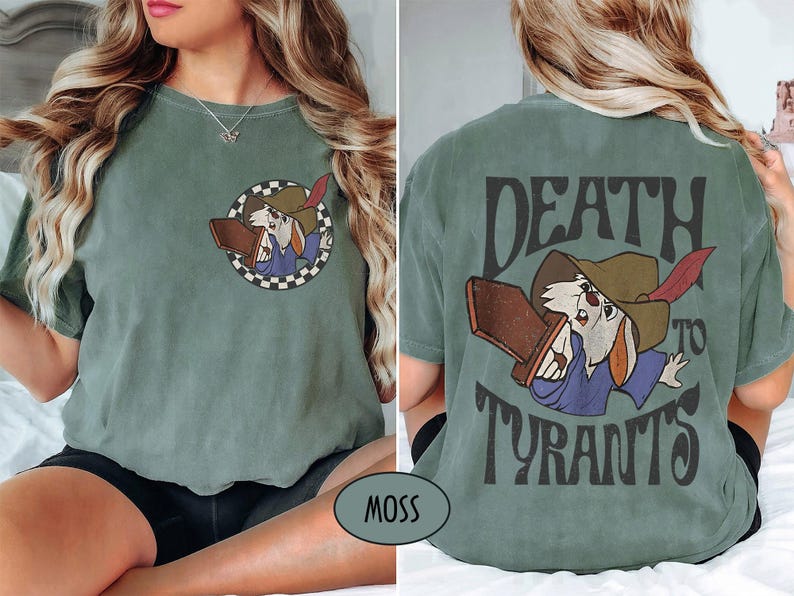 Death to Tyrants Shirt, Retro Robin Hood T-shirt, Robin Hood Tyrant ...