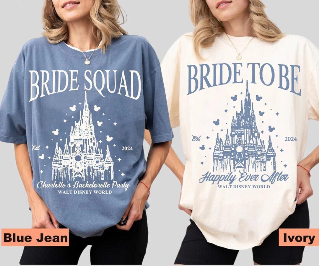 Custom Disney Bachelorette Shirt, Disney Bride Shirt, Magic Kingdom ...
