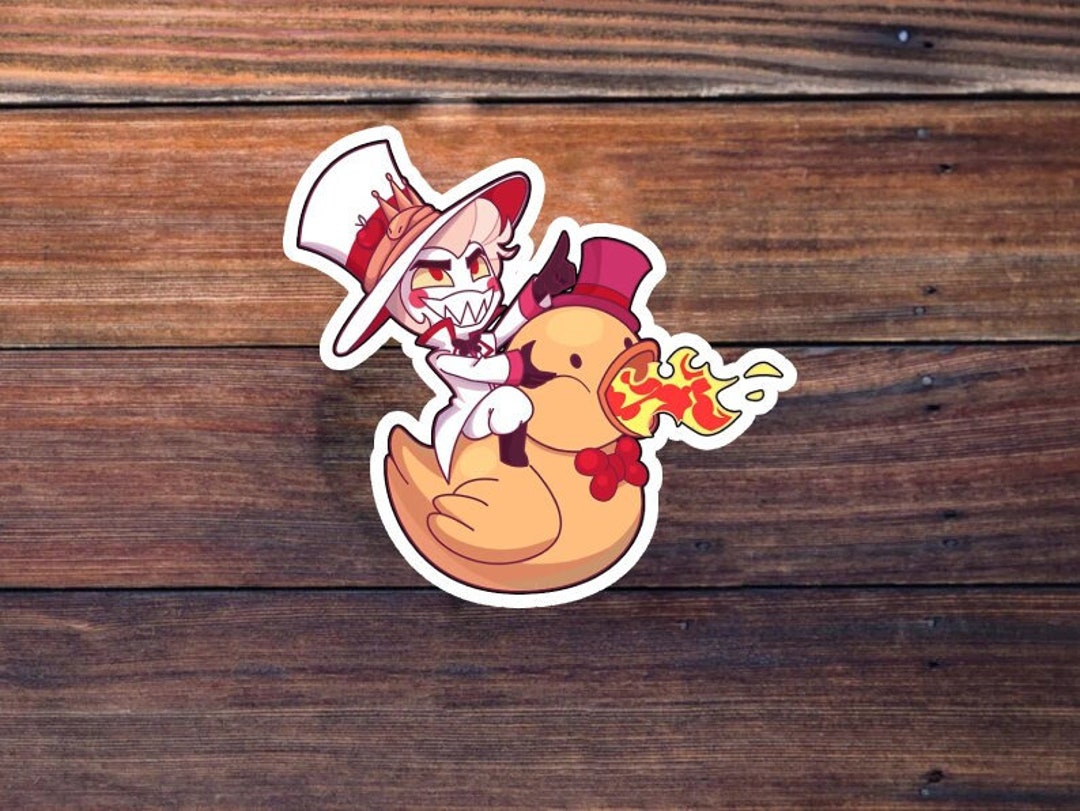 Hazbin Hotel Sticker, Hazbin Hotel Lucifer Stickers, Hazbin Hotel ...