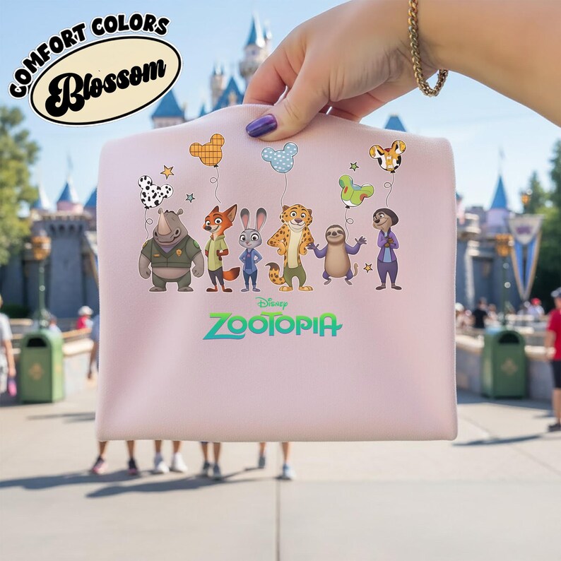 Disney Zootopia 2 Shirt, Comfort Color Zootopia Friends Shirt, Disney ...