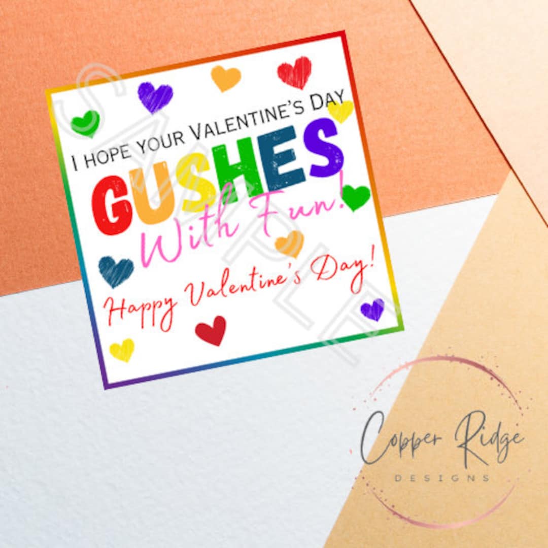 Gushers Printable - Etsy