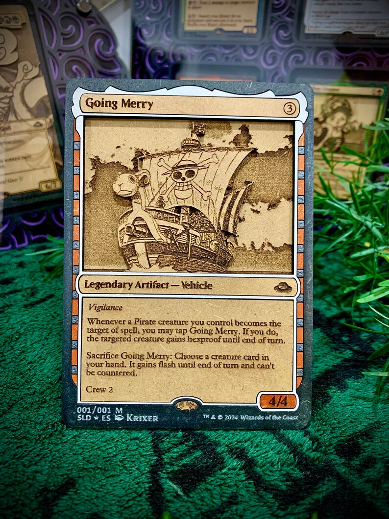 MTG Going Merry Magnetic Wooden Card Base - Etsy