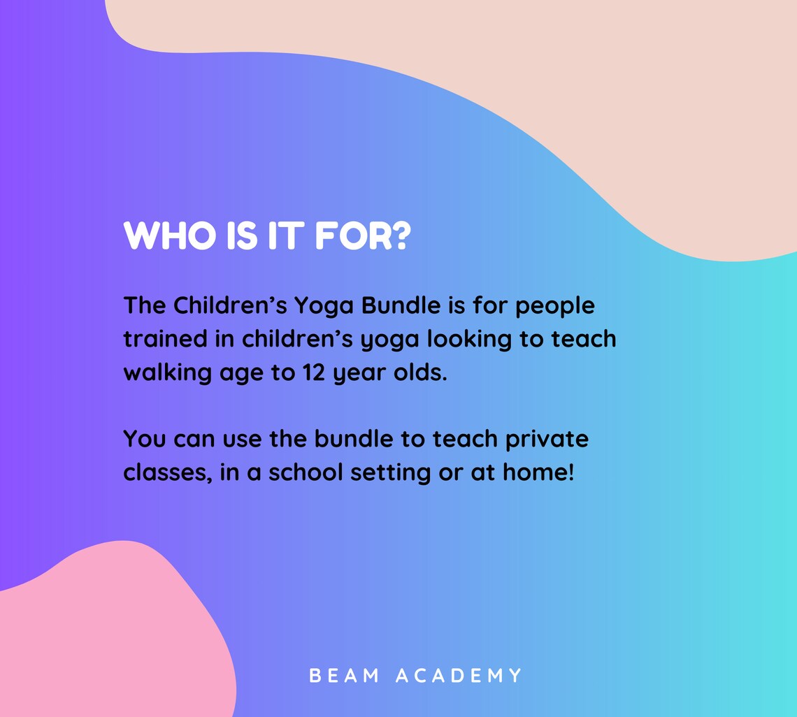 Children's Yoga Class Plan and Resources, Early Years Yoga Class Plans ...