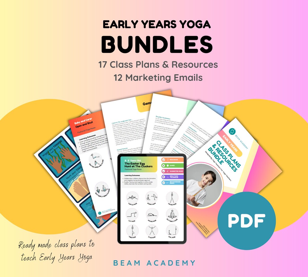 Early Years Yoga Class Plan and Resources, Baby Yoga Class Plans ...