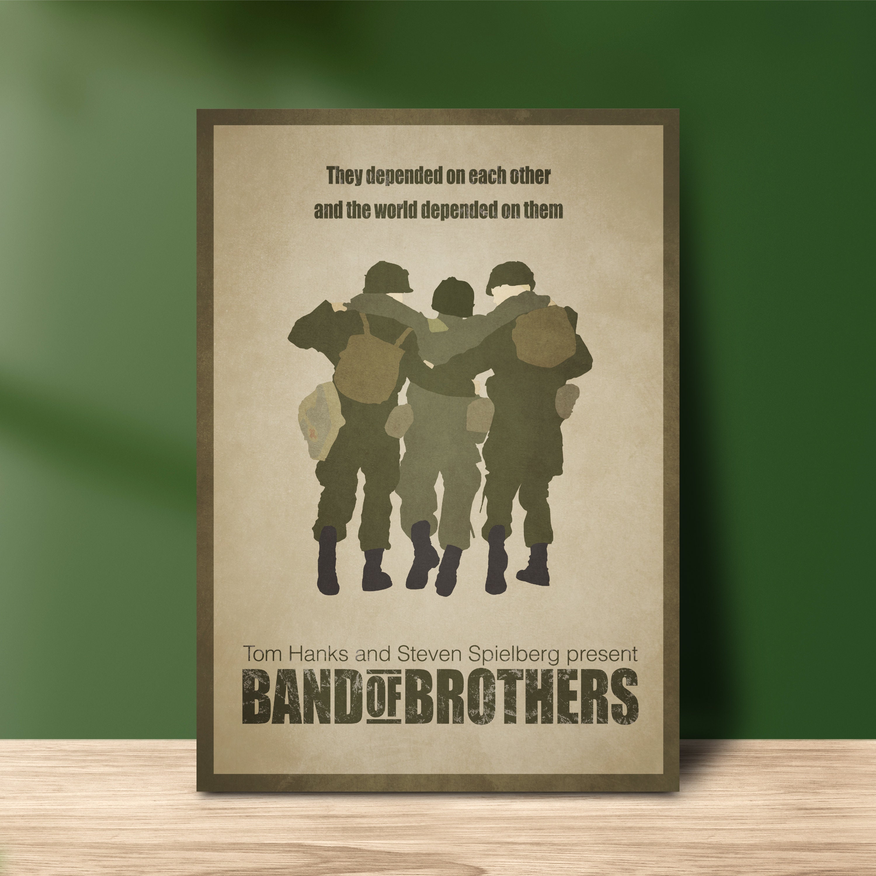 Band of Brothers Poster, Premium Matte Paper - Etsy