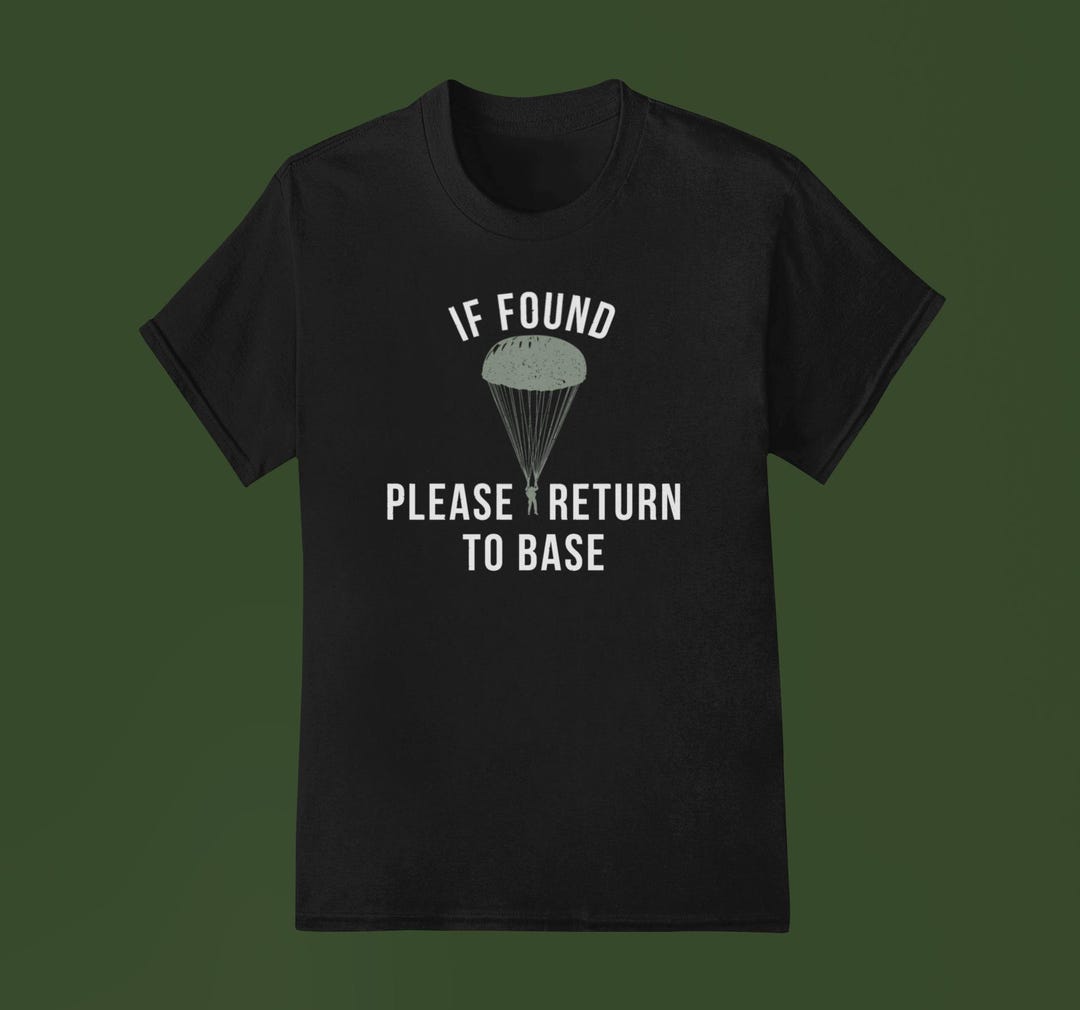 WW2 If Found, Return to Base, Heavyweight Unisex Crewneck T-shirt - Etsy