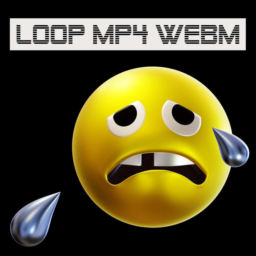 Smiley, Animated Emote, Stream Decoration, Animation Emoji, Loop ...