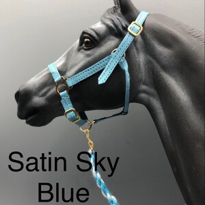 Traditional Sized Leather Halter, MULTIPLE Colors/sizes to Choose From ...