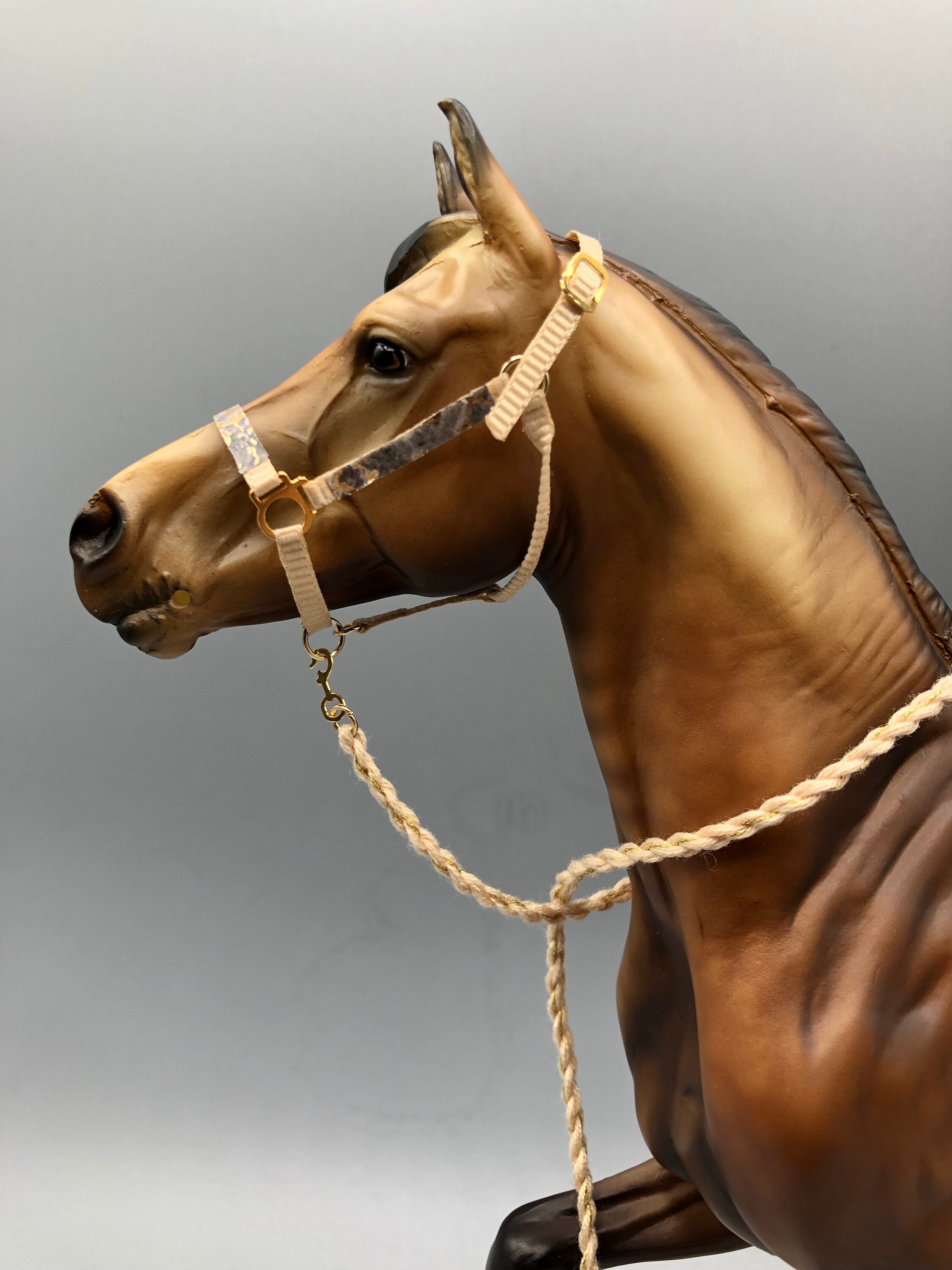 Breyer Sized Traditional Overlay Halter and Lead. MULTIPLE Color ...