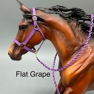 Traditional Sized Leather Halter, MULTIPLE Colors/sizes to Choose From ...