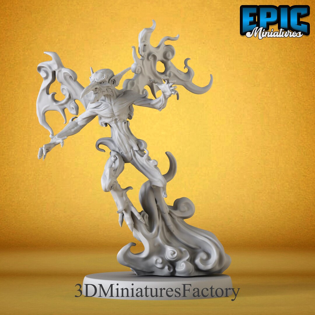 Miniature | Smoke Mephit - Dnd Miniature for Tabletop Games - Premium ...