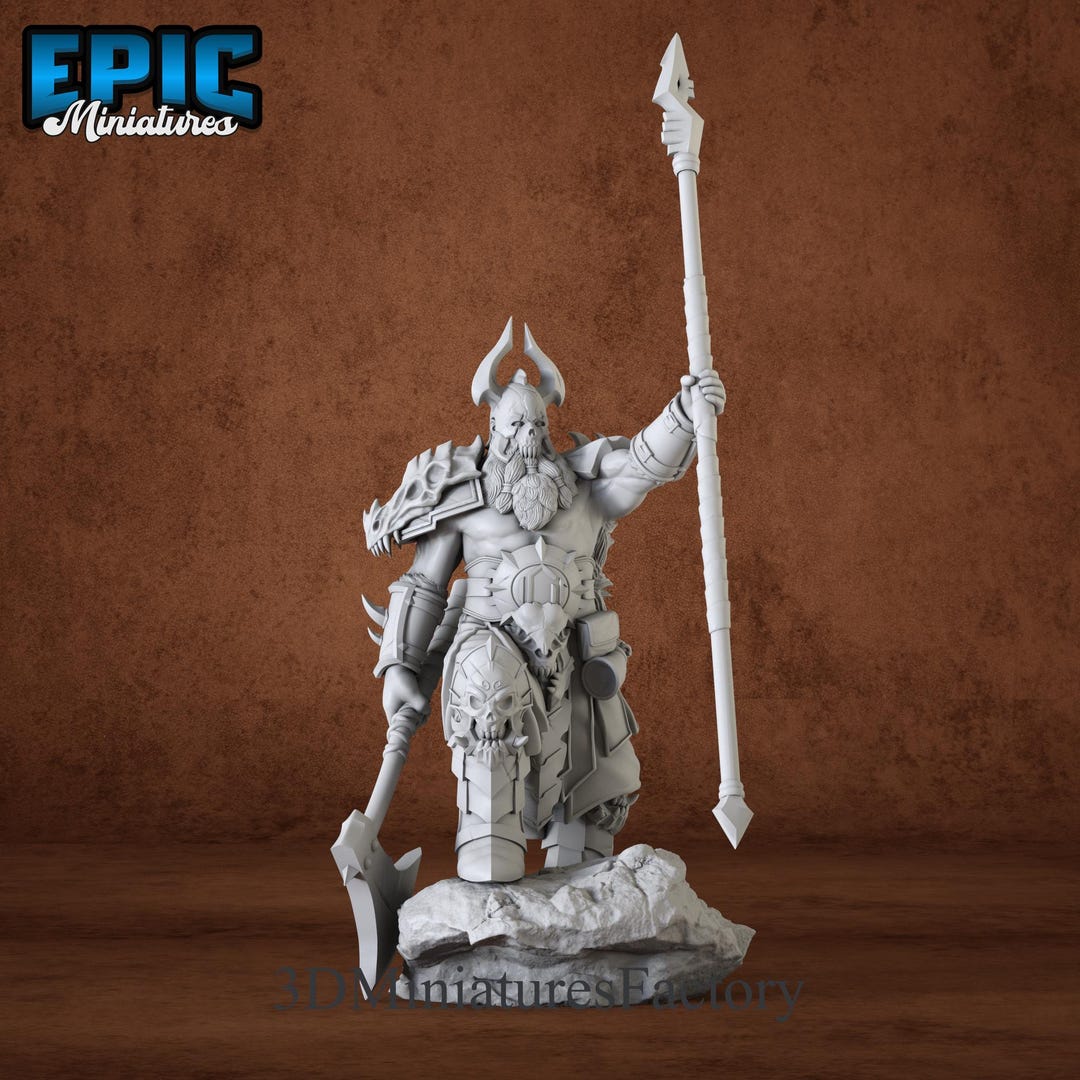 Miniature | Viking Einherjar Victory - Dnd Miniature for Tabletop Games ...