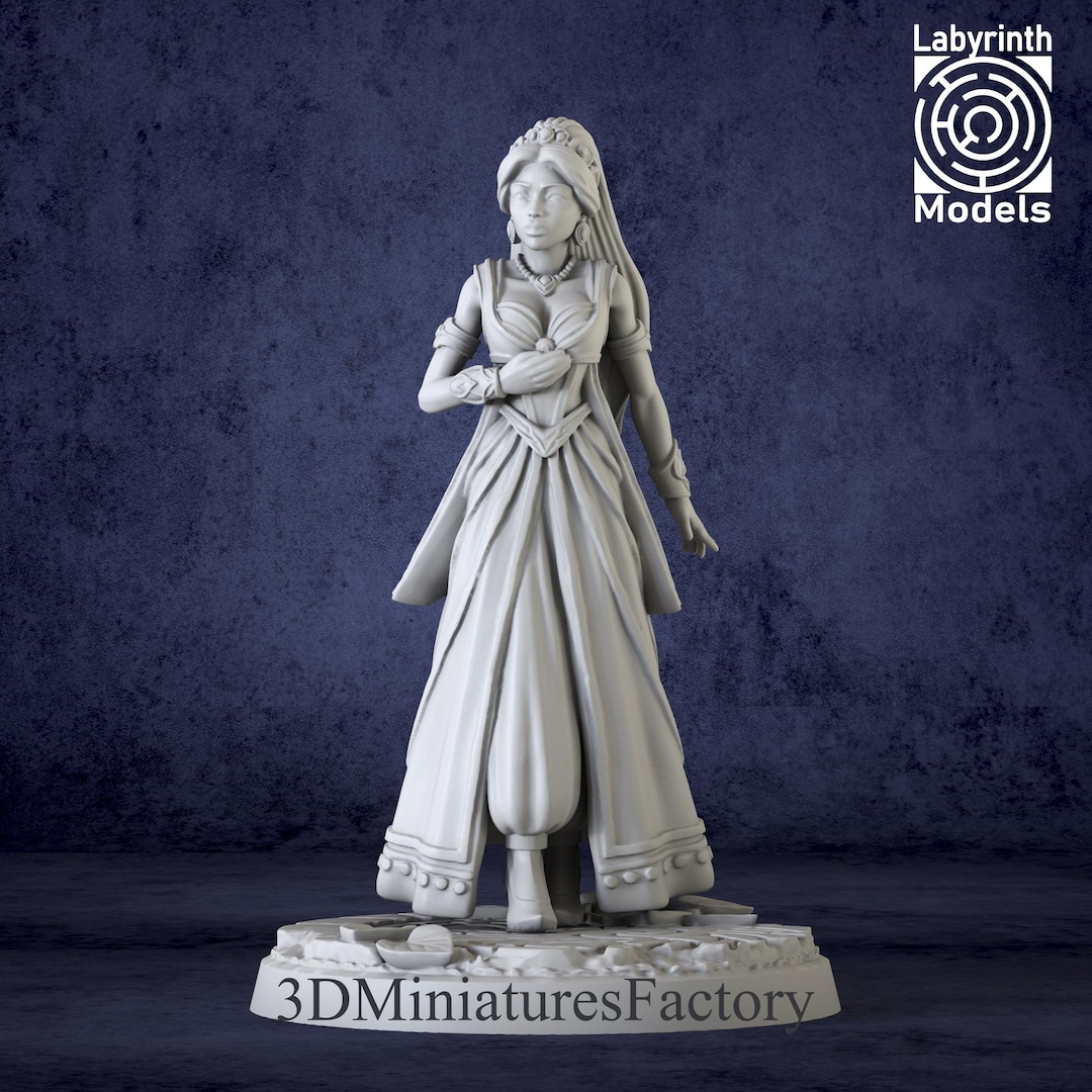Miniature | Princess of the East - Dnd Miniature for Tabletop Games ...