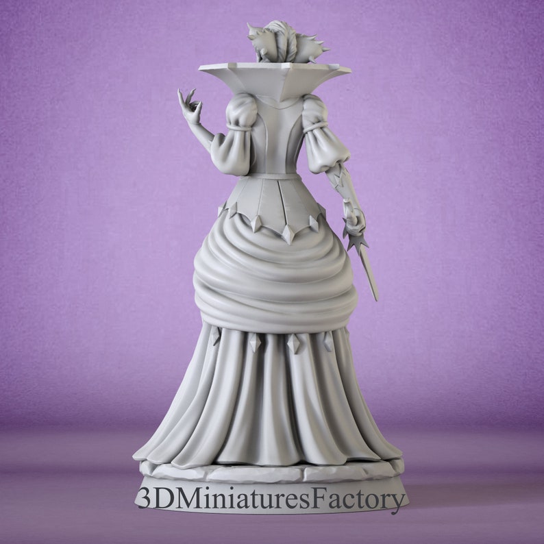 Miniature Vampire Countess Dnd Miniature for Tabletop Games Premium Dnd ...