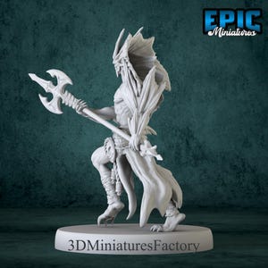 Miniature | Atlantean Merfolk Trident - Dnd Miniature for Tabletop ...