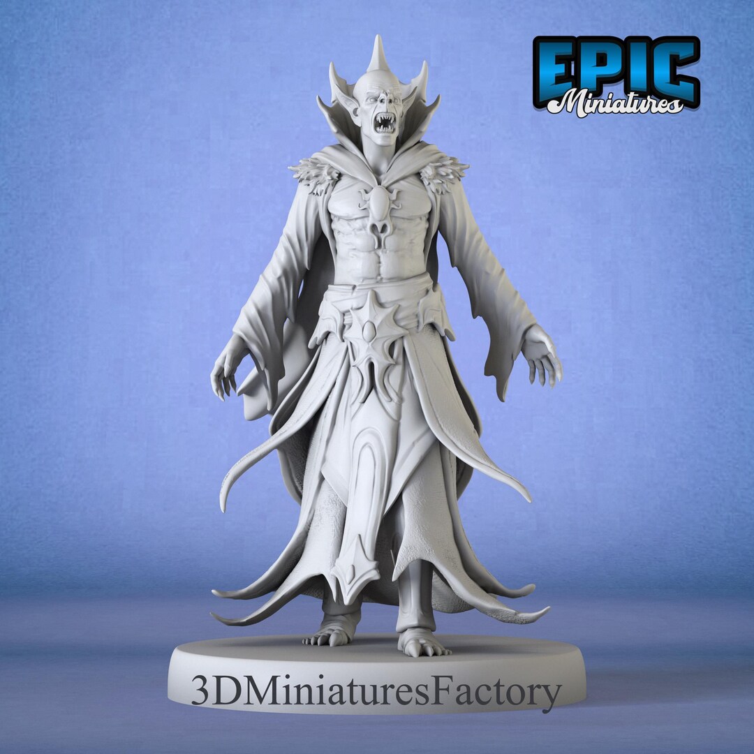 Vampire Miniature Dnd Miniature for Tabletop Games Premium Dnd ...