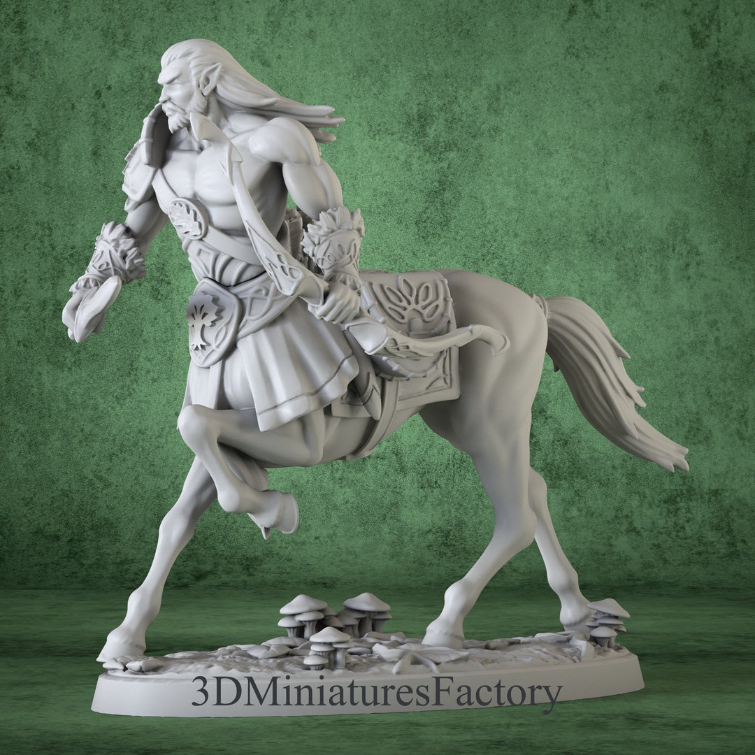 Centaur Miniatur Dnd Miniature for Tabletop Games Premium Dnd Miniature ...