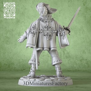 Miniature | Musketeer 3 - Dnd Miniature for Tabletop Games - Premium ...