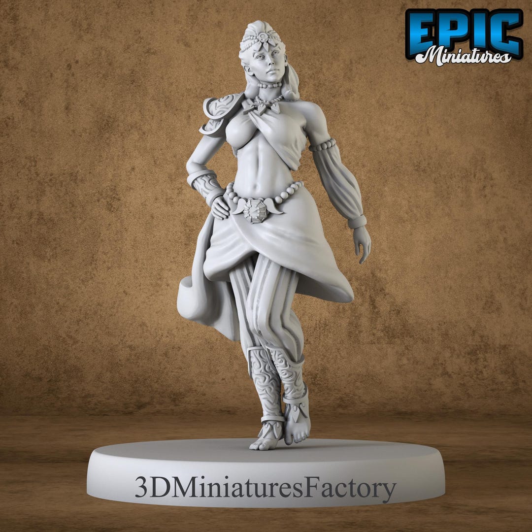 Miniature | Belly Dancer - Dnd Miniature for Tabletop Games - Premium ...