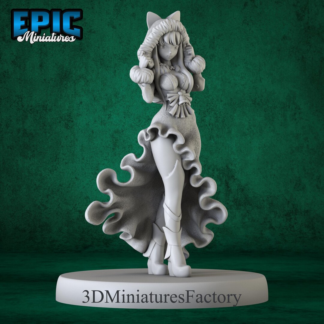 Miniature | North Pole Princess - Dnd Miniature for Tabletop Games ...