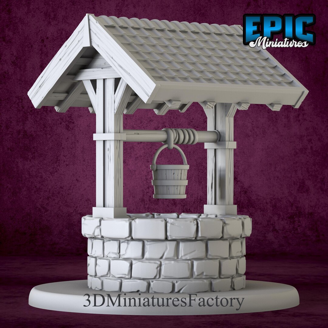 Miniature Mimic Well Dnd Miniature for Tabletop Games Premium Dnd ...