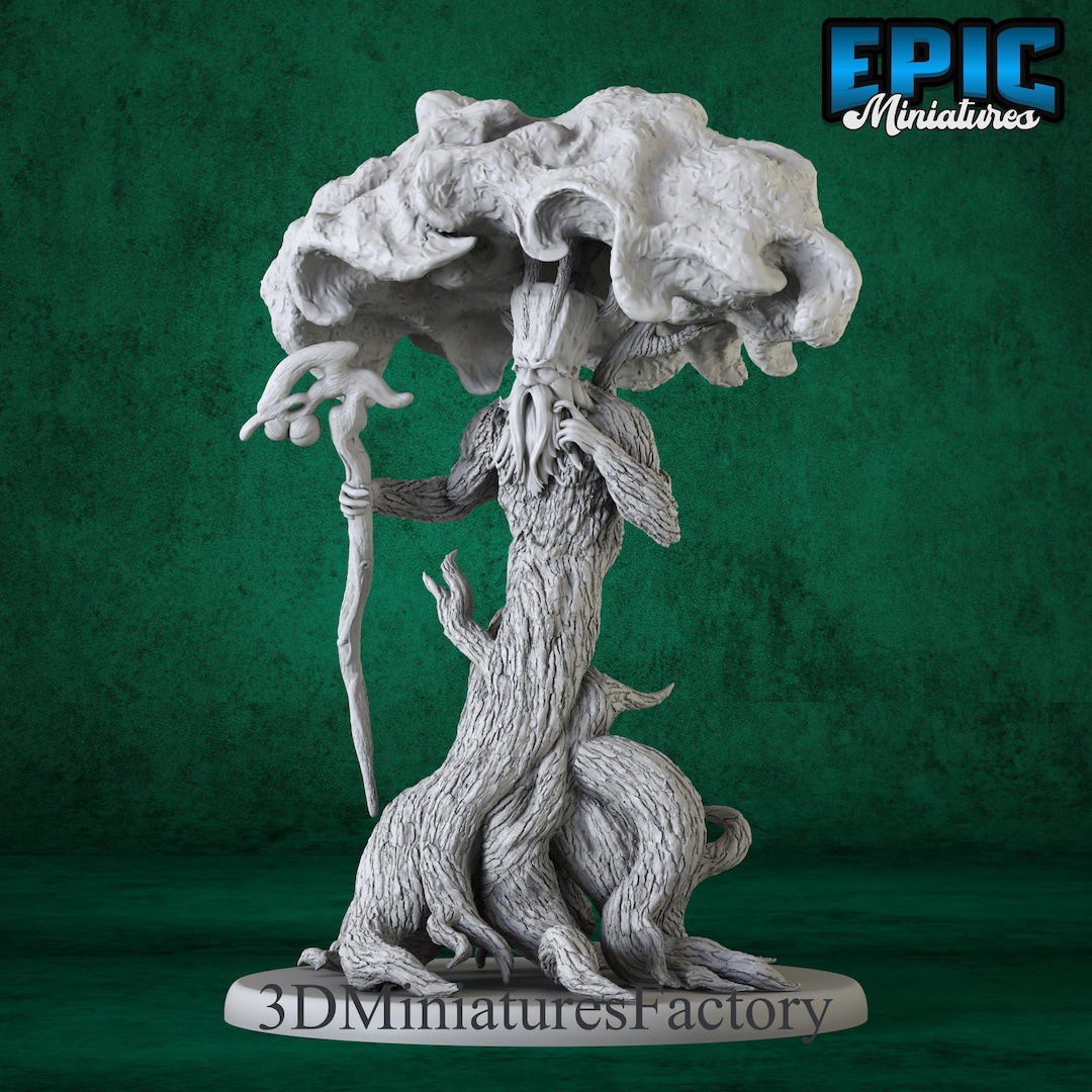 Miniature | Tree Dryad Guru - Dnd Miniature for Tabletop Games ...