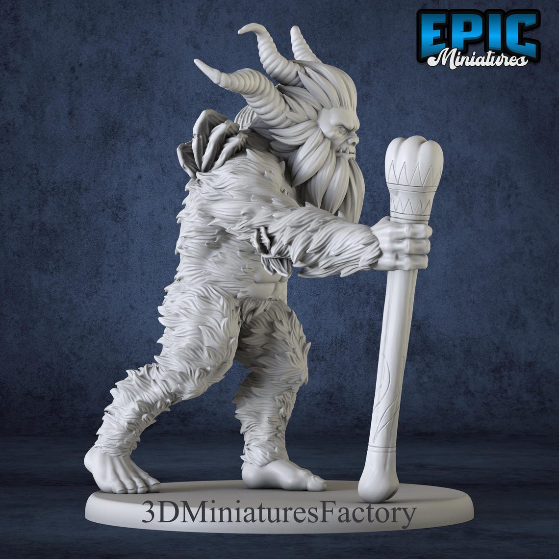 3D Printed Old Yeti Miniature: Resin RPG Figure for Dnd - Etsy