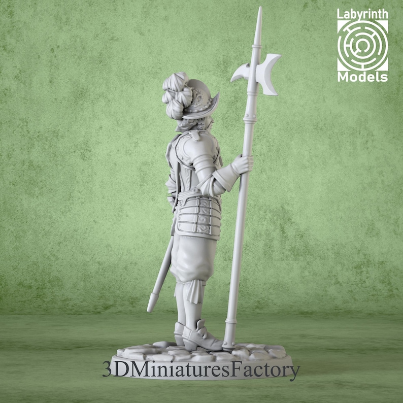 Miniature | Palace Guard 1 - Dnd Miniature for Tabletop Games - Premium ...